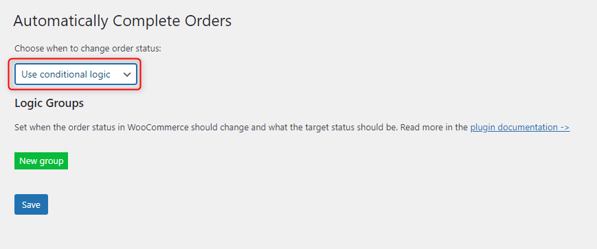Automatic Payment Status WooCommerce - plugin documentation