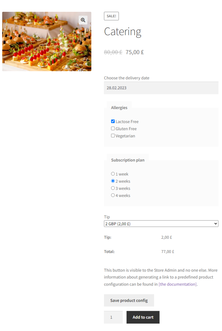 WooCommerce Conditional Variations, options, and custom fields