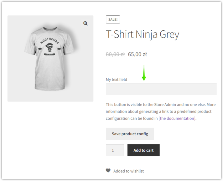 Customizing the WooCommerce product page with a text field! WP Desk
