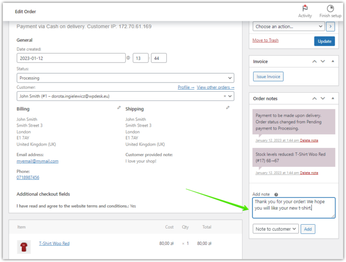 WooCommerce Checkout Notes - Customize it! Guide by WP Desk