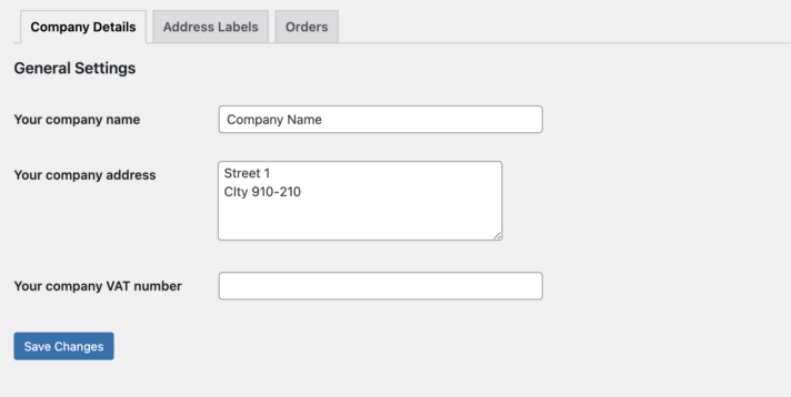 How to print an order and address label in WooCommerce