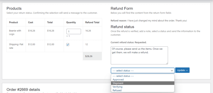 How to make a full and partial refund in WooCommerce?