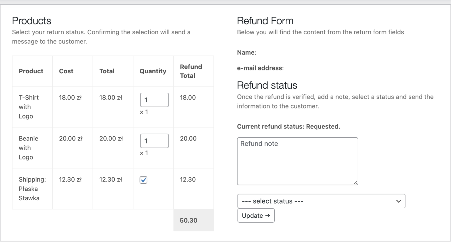 Docs: Flexible Refund and Return Order for WooCommerce - WP Desk