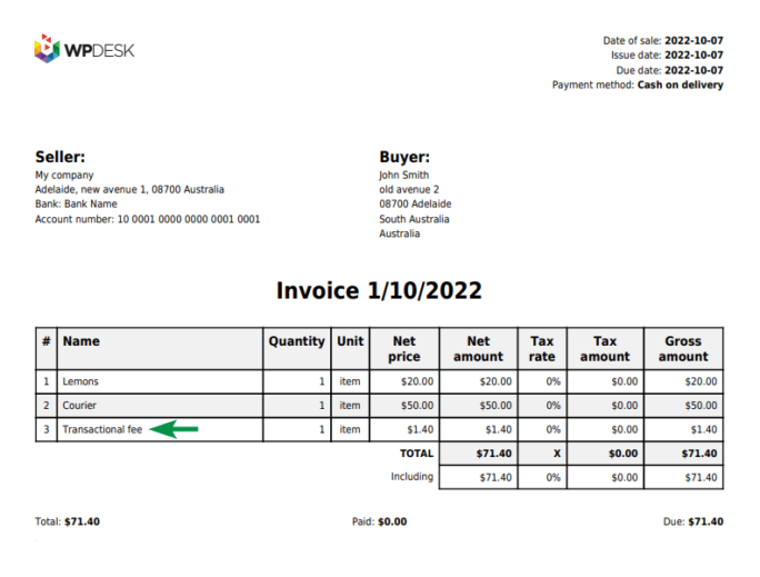 Add payment fees in WooCommerce with Active Payments options!