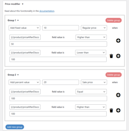 WooCommerce bulk price update programmatically & with a plugin