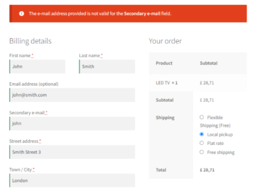 Flexible Checkout Fields - WooCommerce Checkout Field Editor