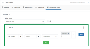 Flexible Checkout Fields - Conditional logic - WP Desk
