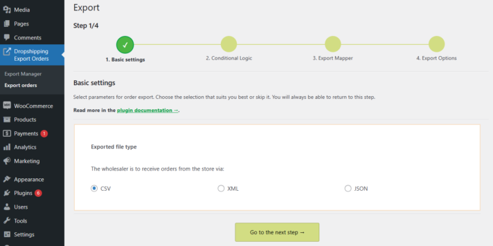 How to Export Orders from WooCommerce to CSV, XML, or JSON