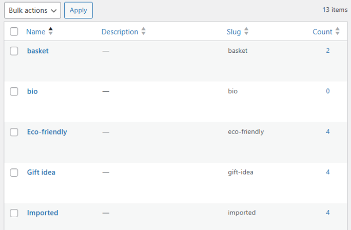 How to use WooCommerce product tags (quick guide)