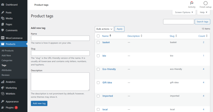 How to use WooCommerce product tags (quick guide)